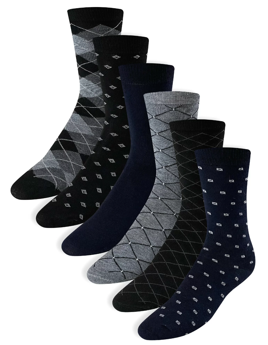 6-Pack Dress Socks (40 Packs/Case) – ELD APPAREL LLC